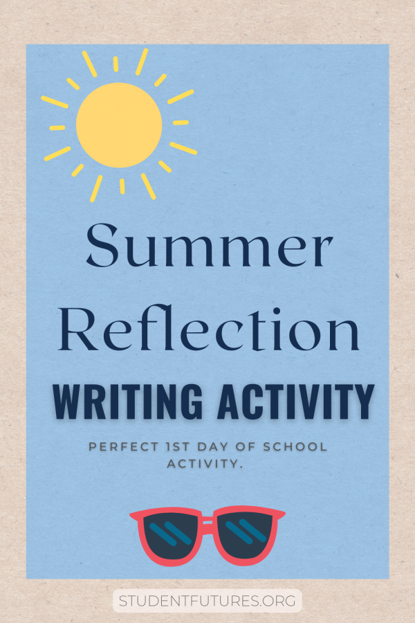 The Best Writing Activity to Start the New School Year - Student Futures