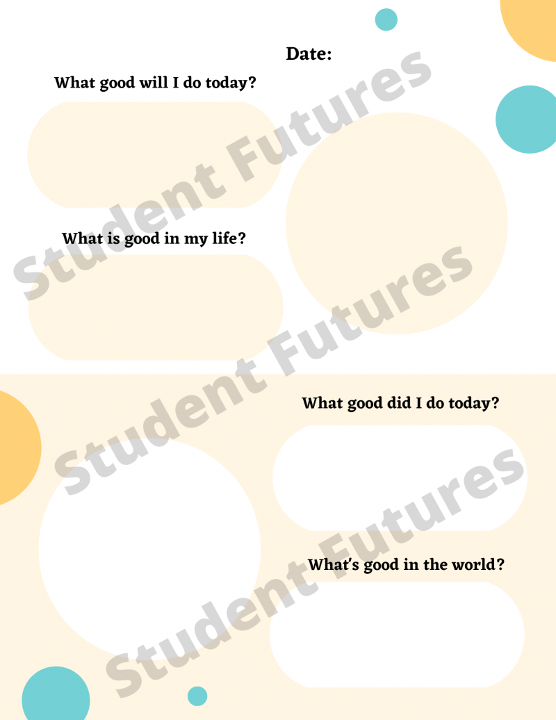 The Good Journal for Students and Teachers - Student Futures